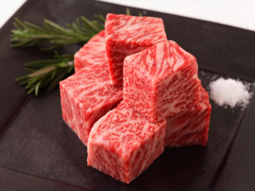 A4 Super Premium Wagyu Cube Steak (Sirloin/Ribeye) 100g - Yakiniku Plaza